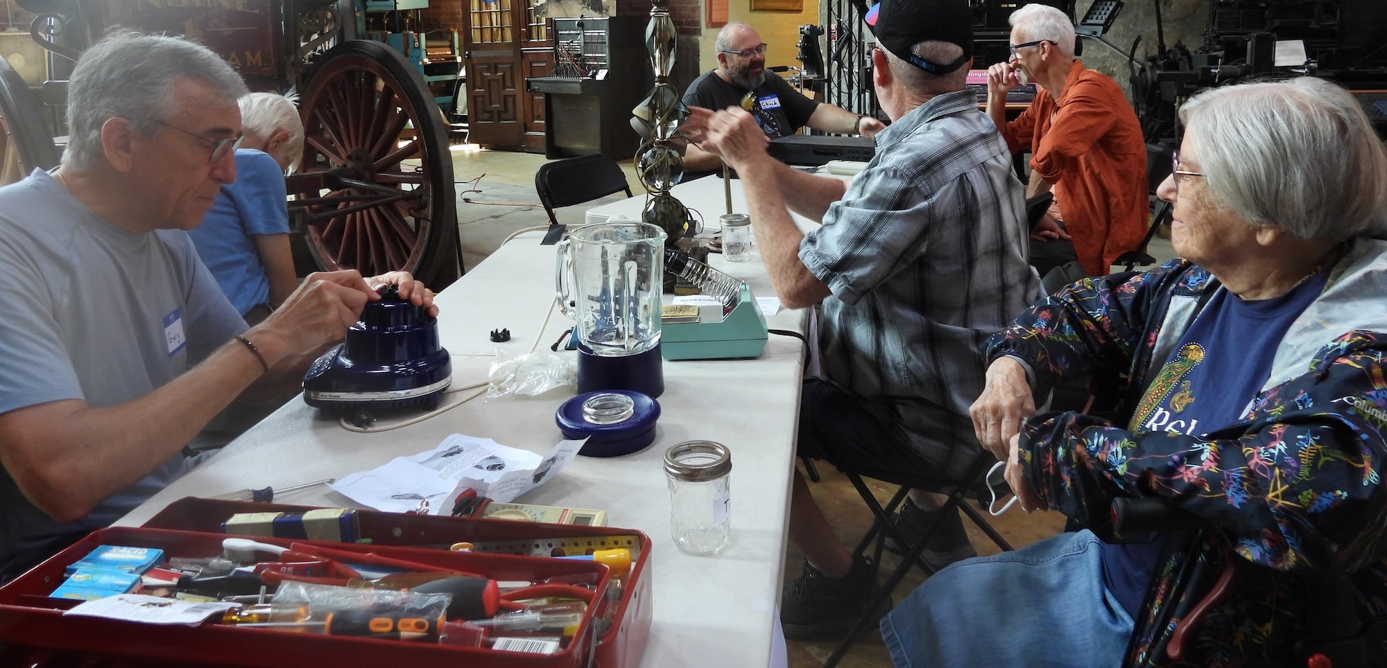 Repair Café fixes appliances and tools – Waltham Times