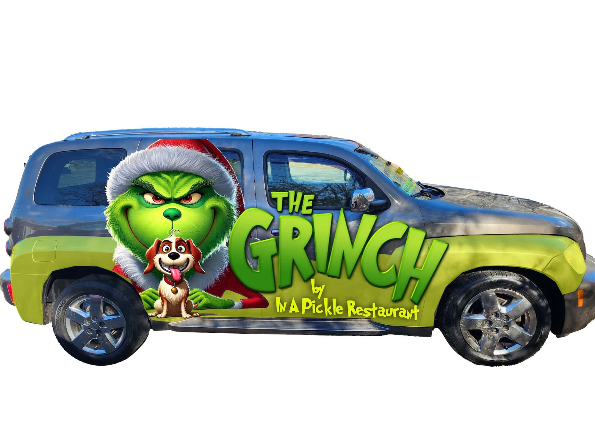 In a Pickle will roll out Haunted Hearse and Grinch Car at the Moody ...