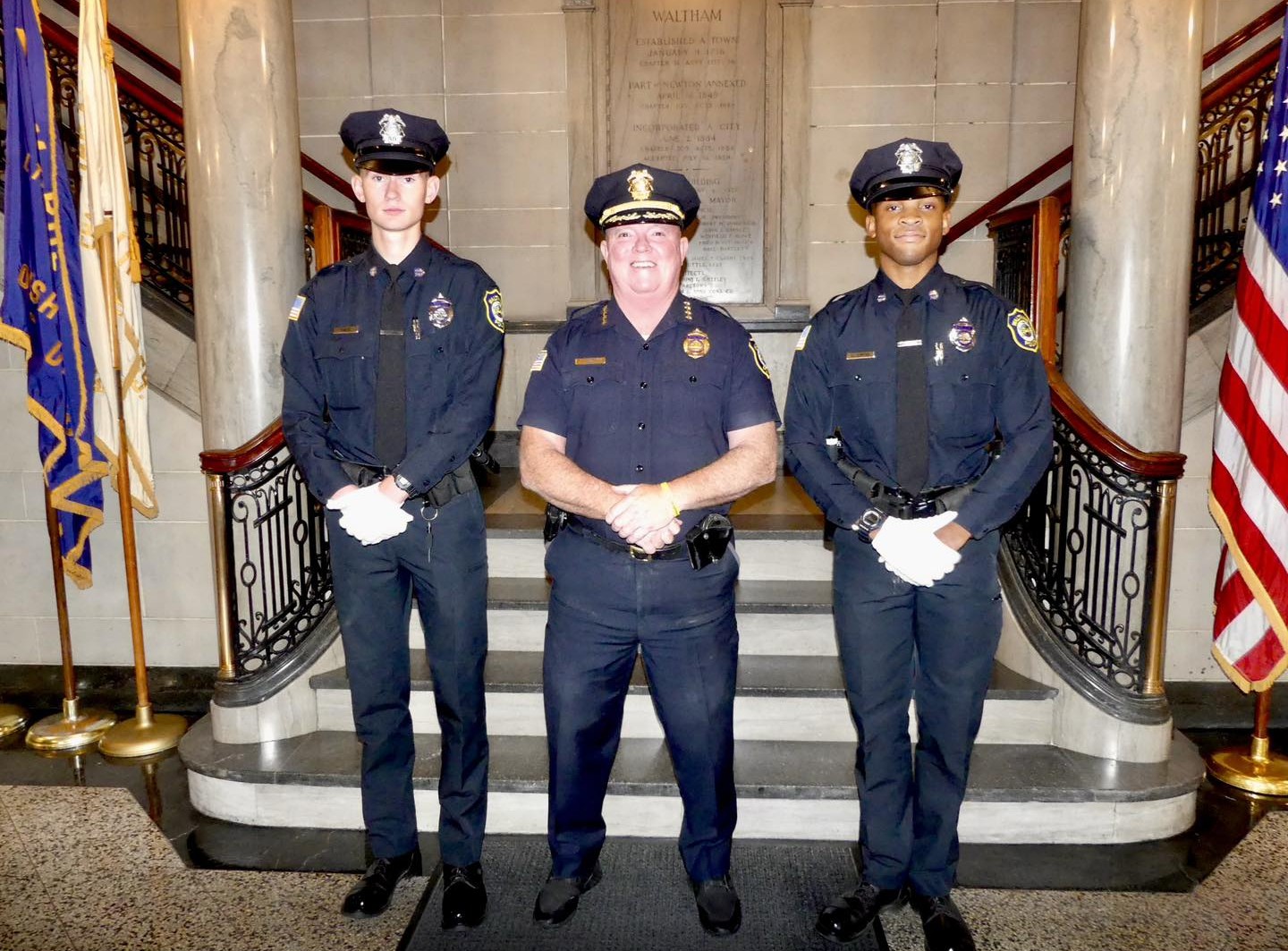 Two new officers join the Waltham police – Waltham Times