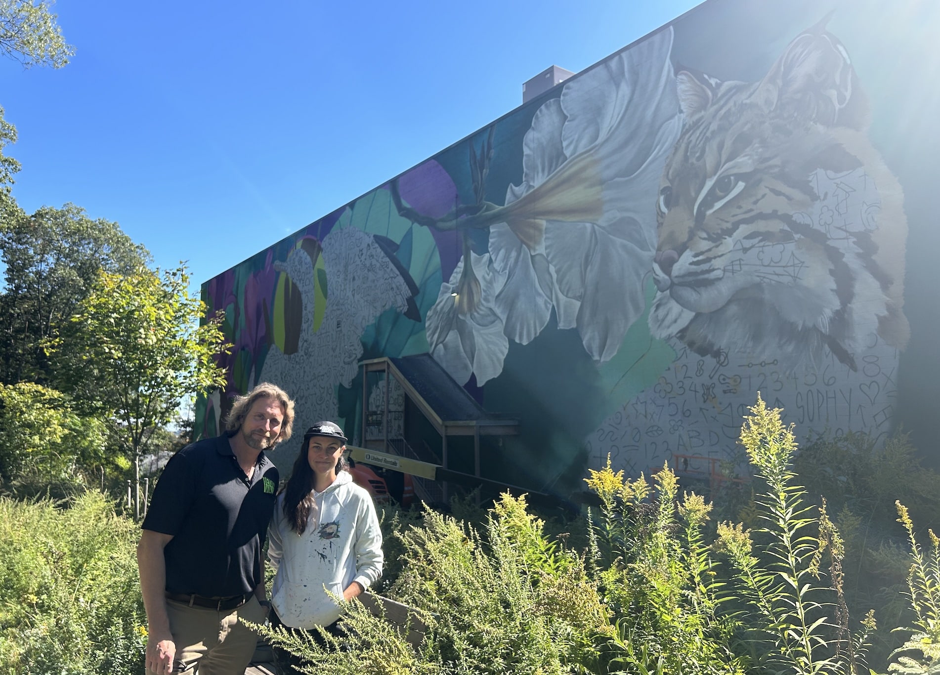 Waltham DCF building is the location of a new mural highlighting local ...