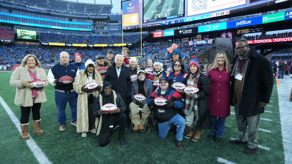 Waltham’s Pat Murphy honored at New England Patriots game – Waltham Times