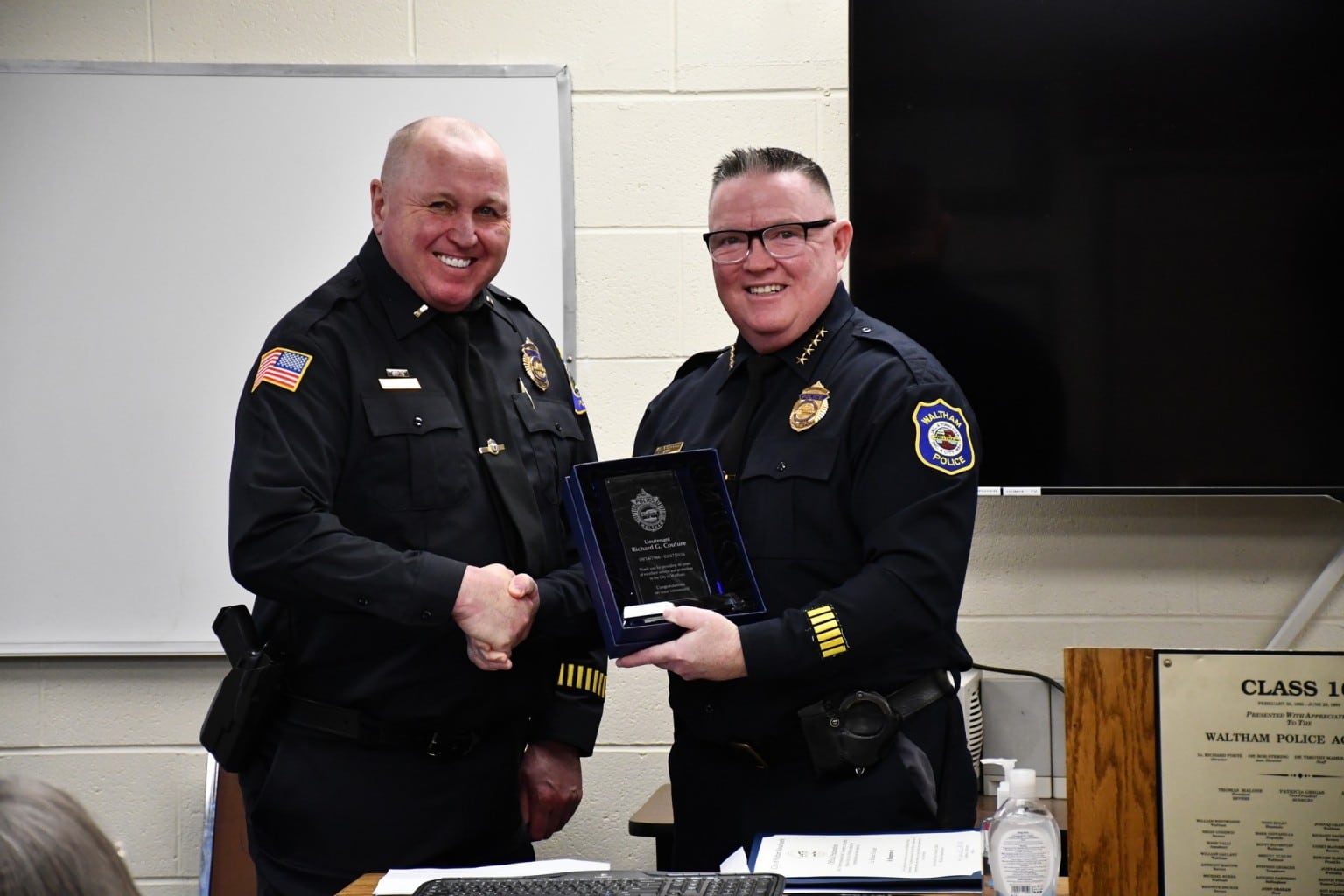Lieutenant Richard Couture retires from Waltham Police – Waltham Times